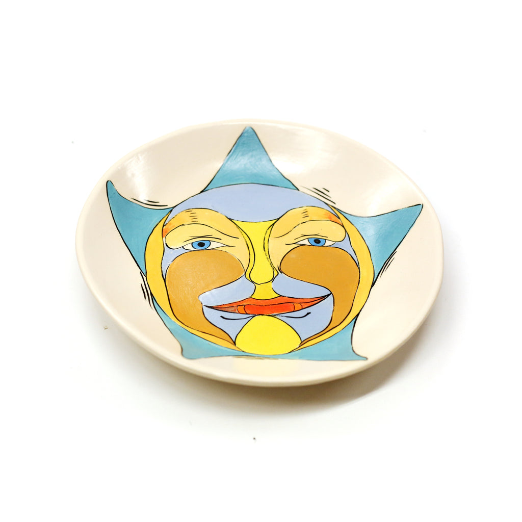 Hand Painted Plate by Jennifer Gross – Practical Art