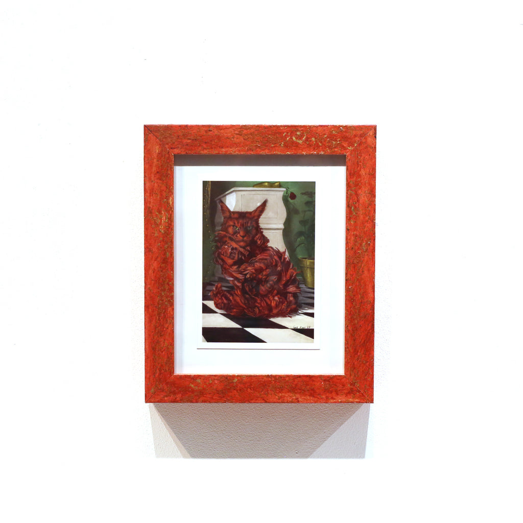 Framed Red with Rage by Leah Kiser – Practical Art