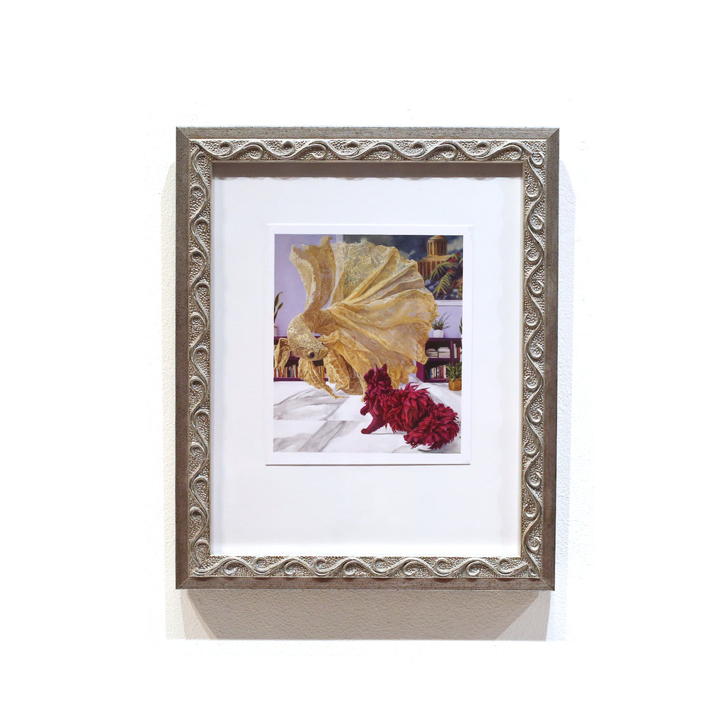 Framed Fancy Meeting You Here by Leah Kiser – Practical Art