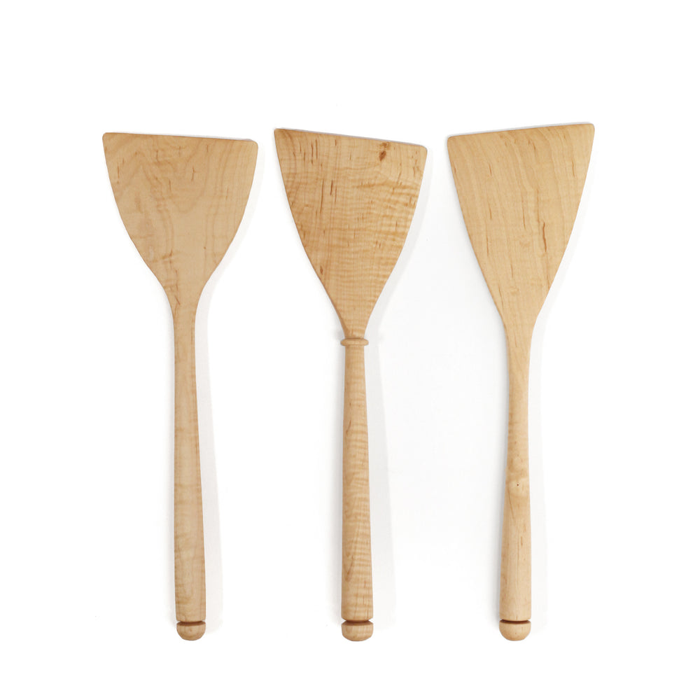 Curly Maple Spatula by Dane Groneman – Practical Art
