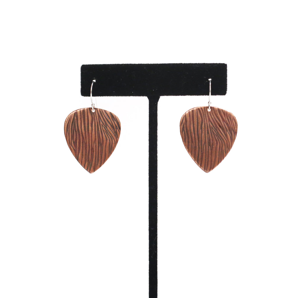 Guitar Pick Earrings by Heather Magill – Practical Art