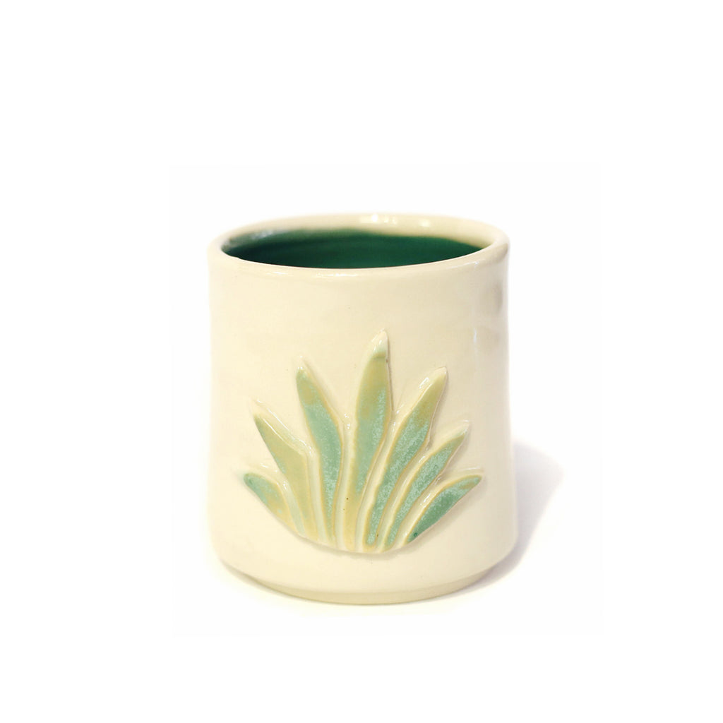 Agave Sipping Cup by Crooked Tree Ceramics – Practical Art