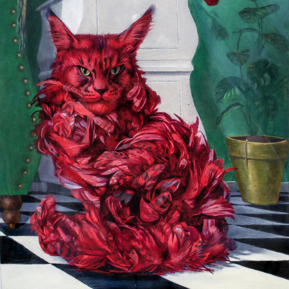 "Red with Rage" Print by Leah Kiser – Practical Art