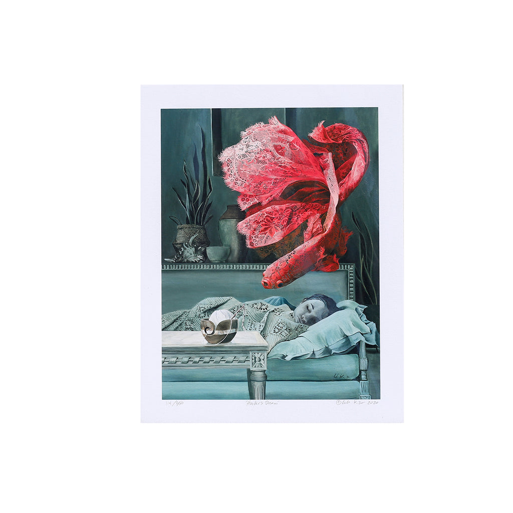 "Hooker's Dream" Print by Leah Kiser – Practical Art