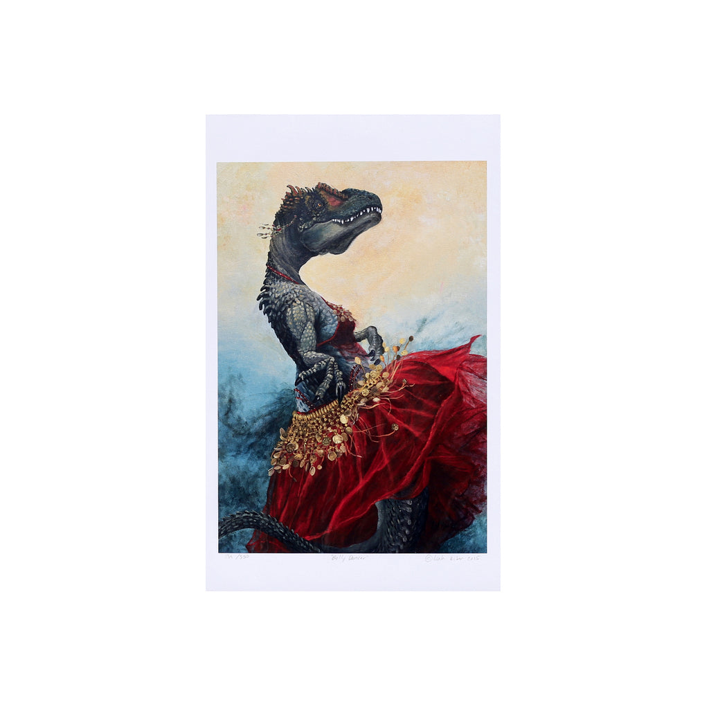 "Belly Dancer" Print by Leah Kiser – Practical Art