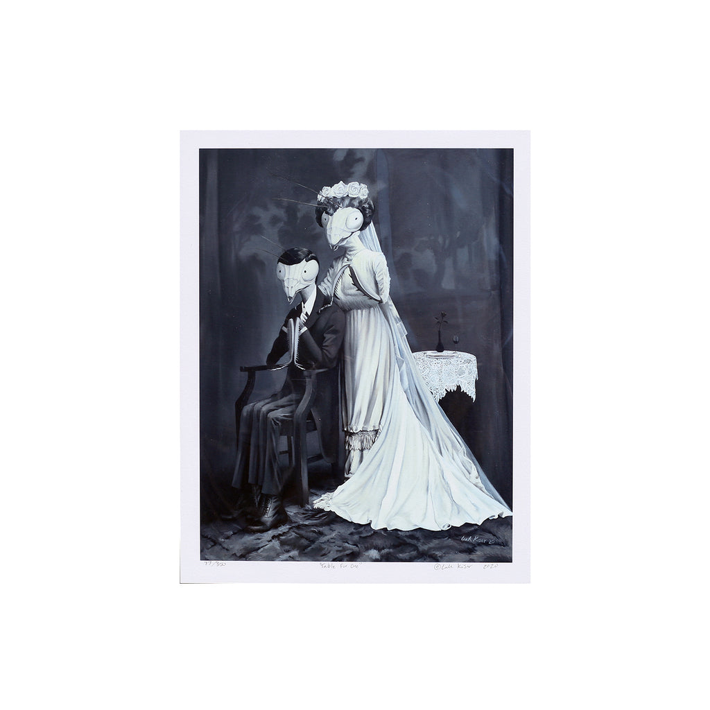 "Table for One" Print by Leah Kiser – Practical Art