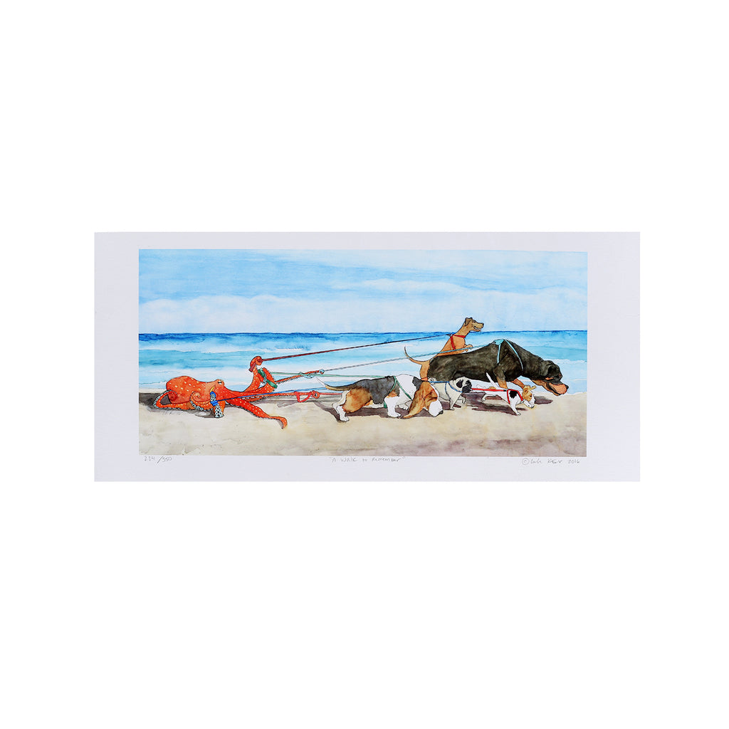 "A Walk to Remember" Print by Leah Kiser – Practical Art
