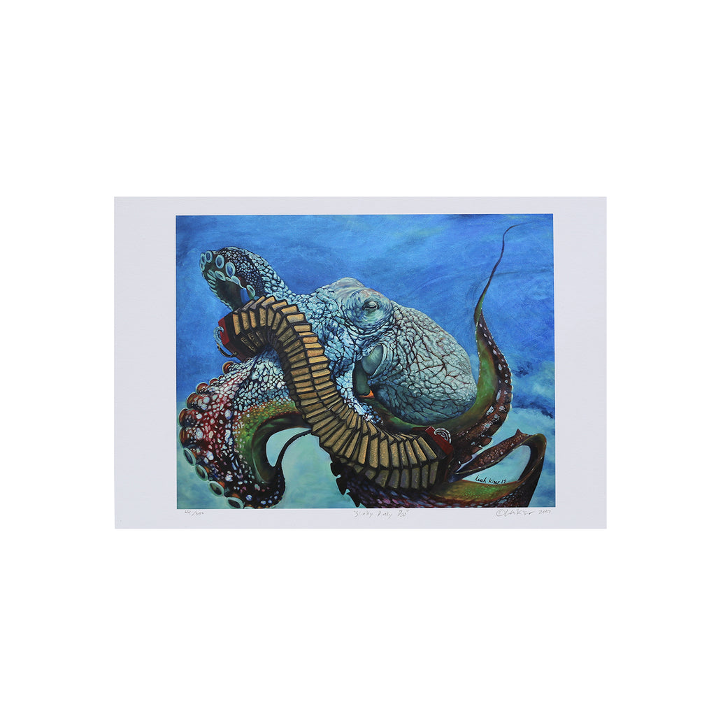 "Slinky Dinky Doo" Print by Leah Kiser – Practical Art