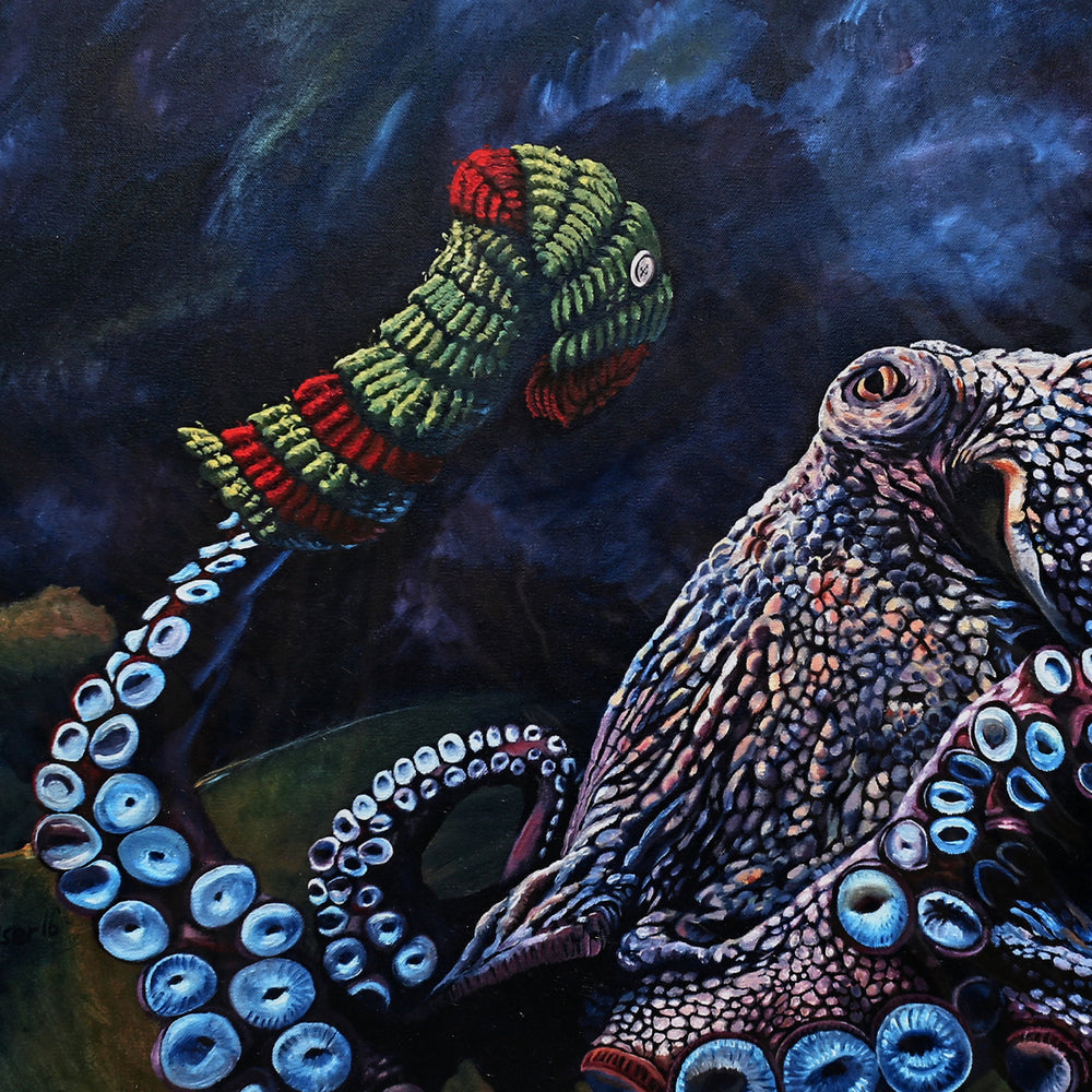 "Socktopus" Print by Leah Kiser – Practical Art