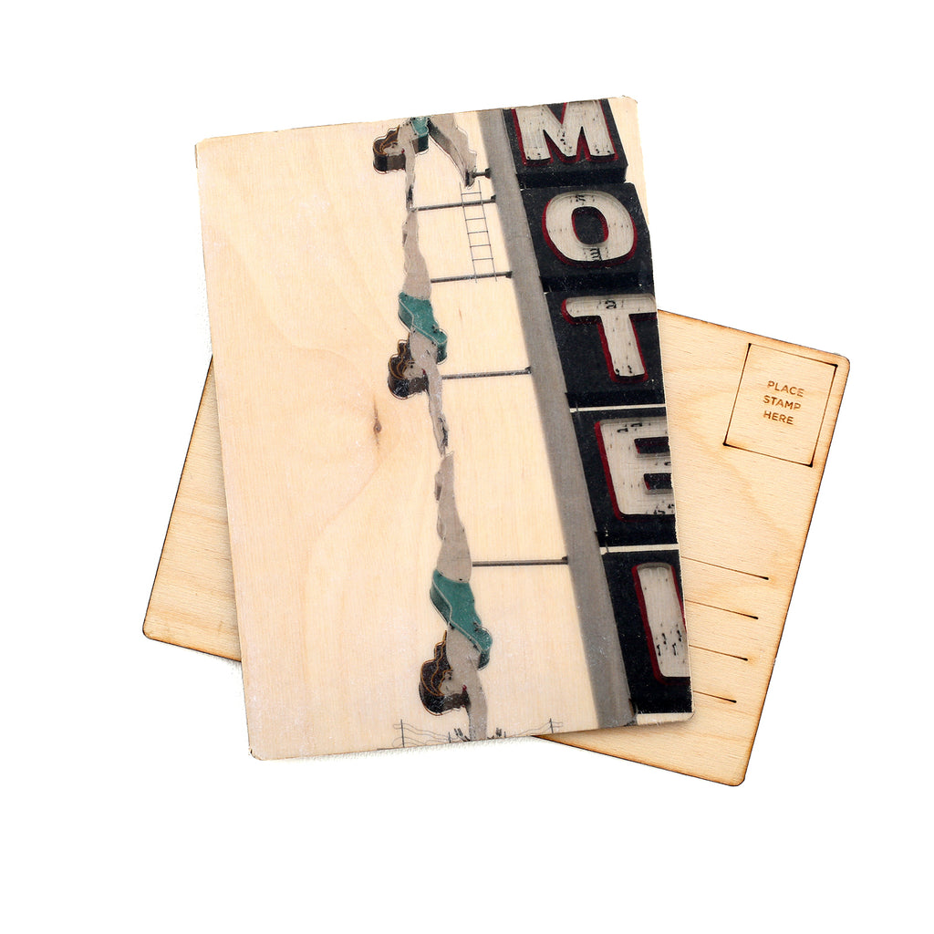 Diving Lady postcard by Lisa Olson – Practical Art