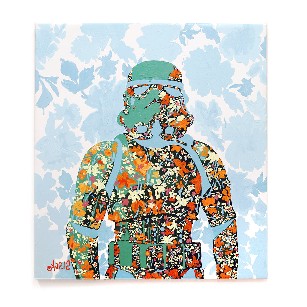 Imperial Stormtrooper in Marsha Brady Floral by Randy Slack – Practical Art