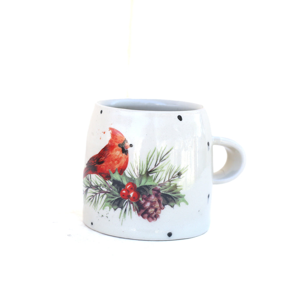 Red Robin Mug by Tom Budzak – Practical Art